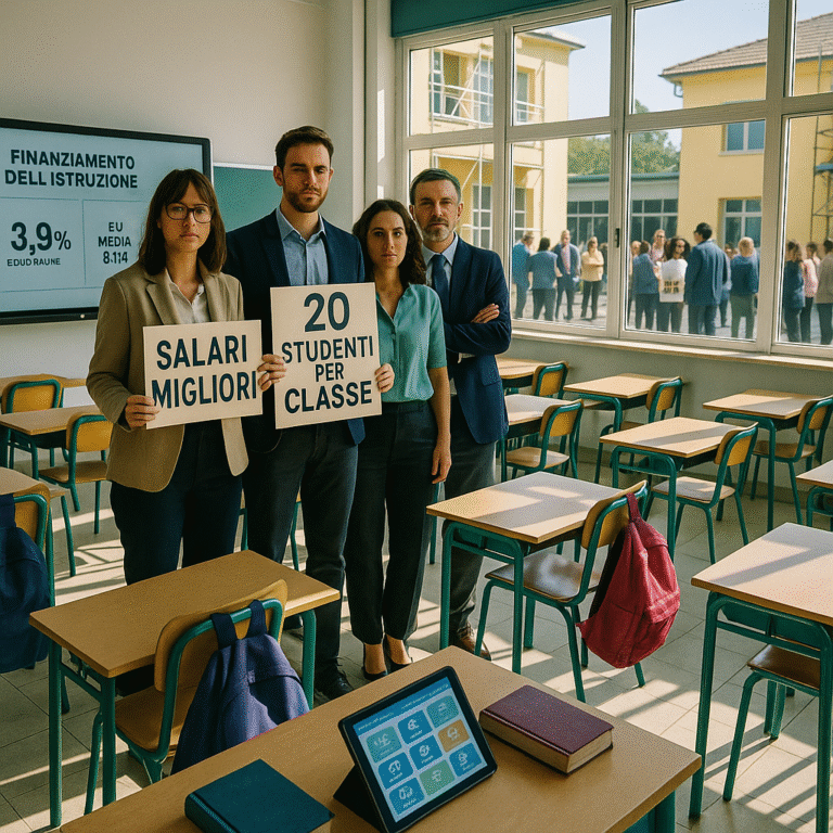 Sciopero scuola 25 ottobre per stipendi e proposta classi da 20 alunni ...